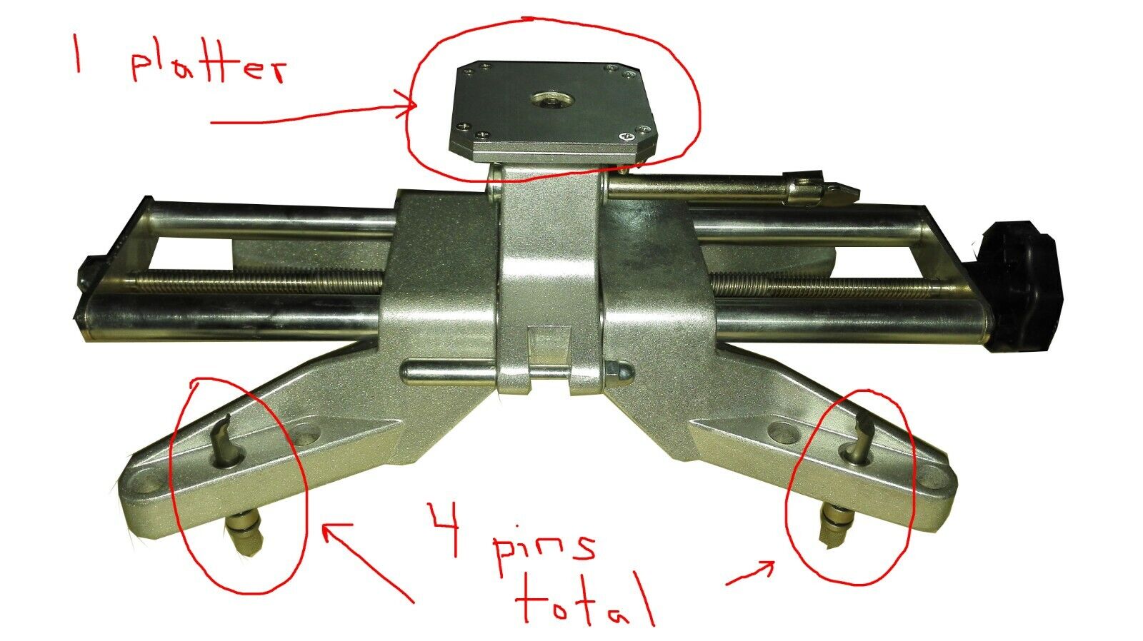 3D DSP Wheel Alignment Rack Tool for Camber Caster Gauge Adapter Rim C ...